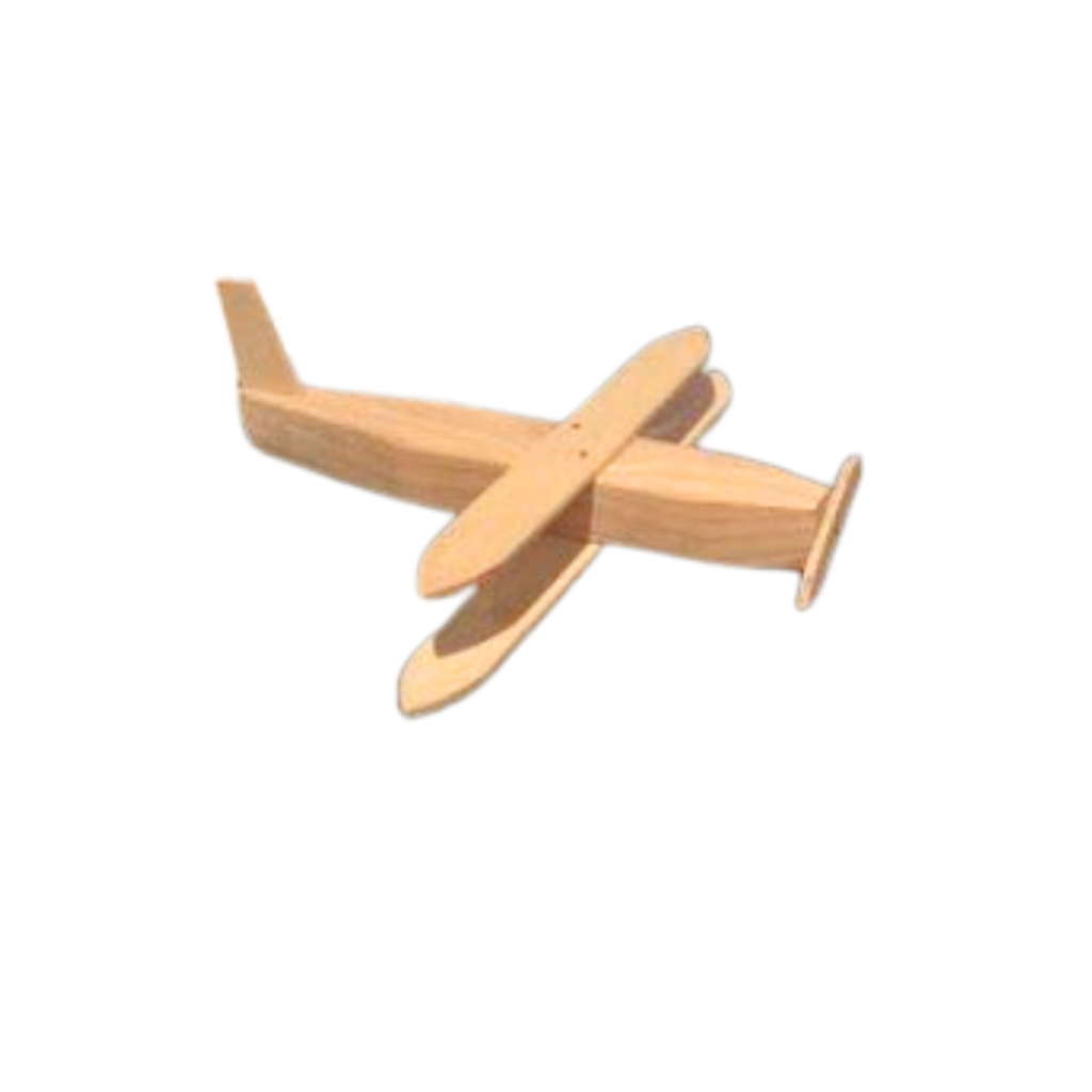 Build-Your-Own Wooden Toy Plane Kit - I Love Wooden Toys