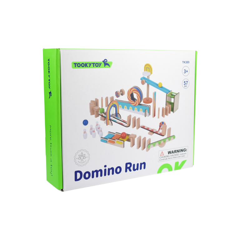 Domino Run Building Set - I Love Wooden Toys