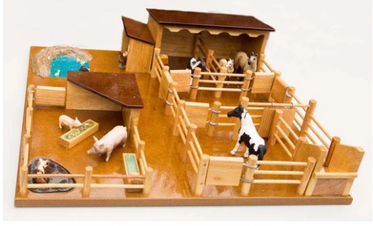 The Ultimate Farmyard Playset - I Love Wooden Toys
