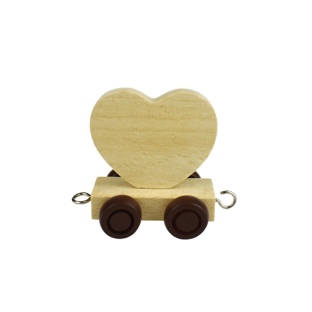 Heart Shape - for Wooden Name Train - I Love Wooden Toys