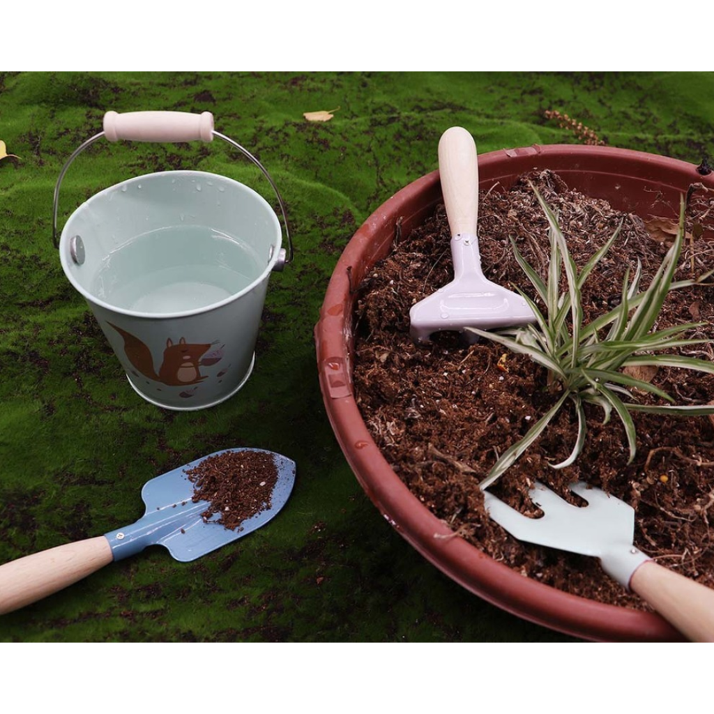 Kids 4 Piece Garden Tool Set - I Love Wooden Toys