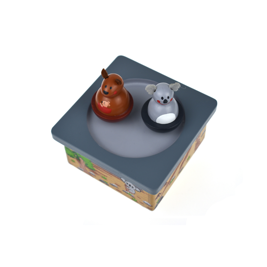 Koala & Kangaroo Music Box - I Love Wooden Toys