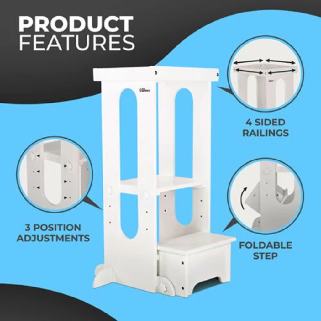 Explore N’ Store Natural Learning Tower