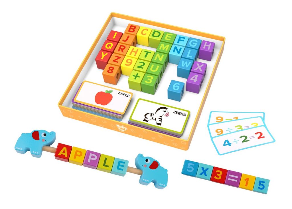 Wooden Learning Block Box