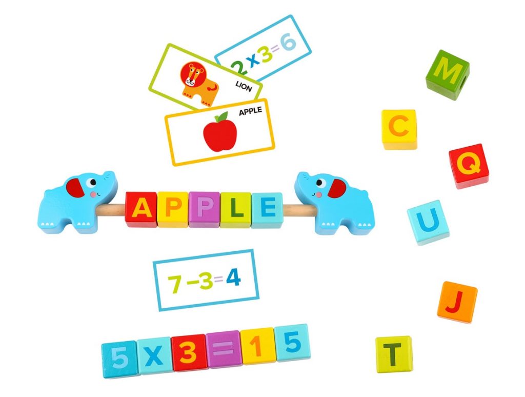 Wooden Learning Block Box