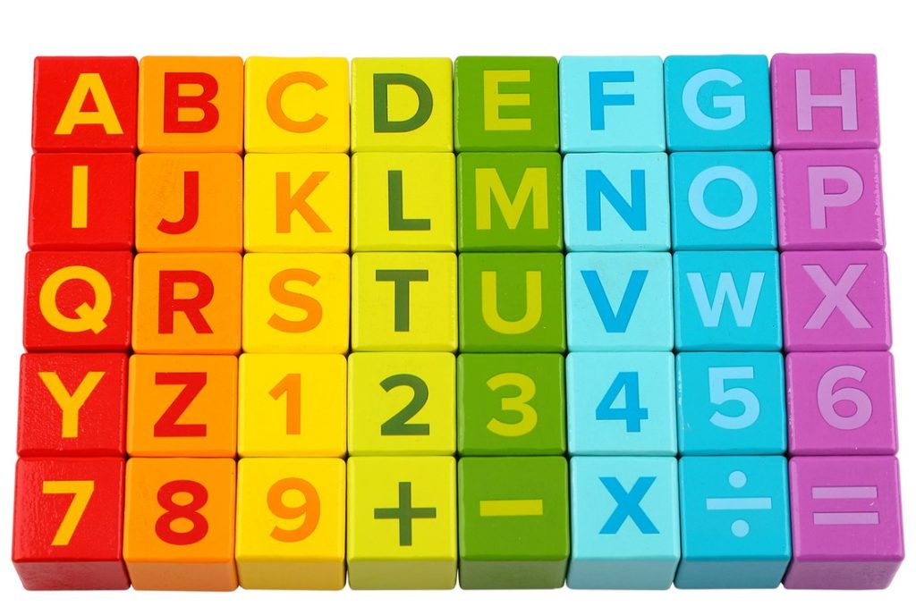 Wooden Learning Block Box