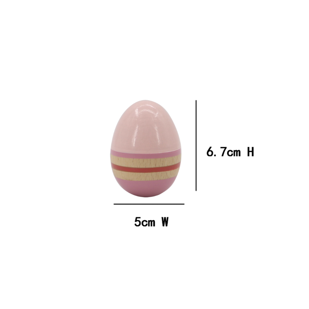 Pastel Wooden Egg Shakers - I Love Wooden Toys
