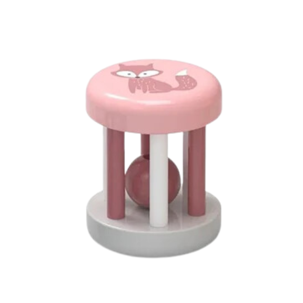Pastel Wooden Rattle