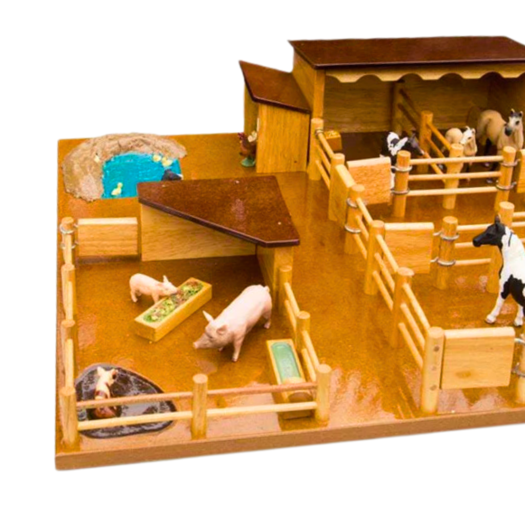 The Ultimate Farmyard Playset - I Love Wooden Toys
