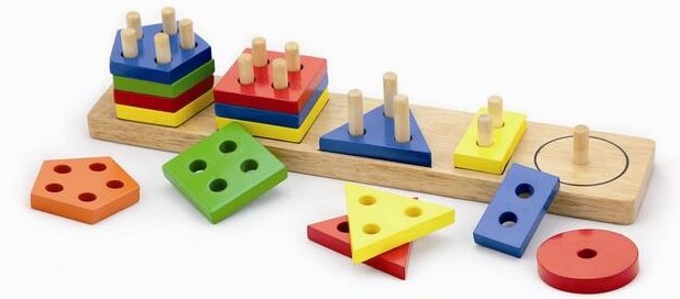 Wooden Geometric Shapes