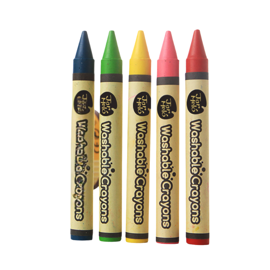 Washable Crayon 24 Colours Pack - I Love Wooden Toys