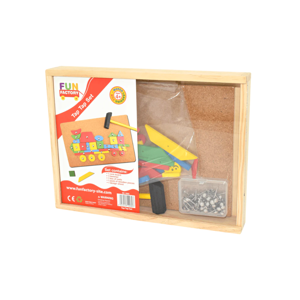Wooden Tap-N-Pin Set